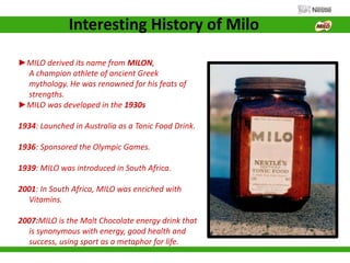 PRODUCT REVIVAL "MILO" | PPTX