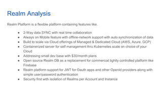 Realm integration | PPT