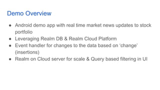 Realm integration | PPT