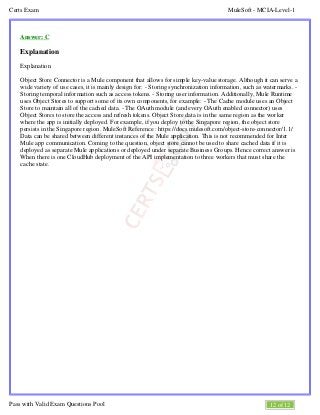Real MuleSoft MCIA-Level-1 Exam Questions Answers CertsOut.pdf