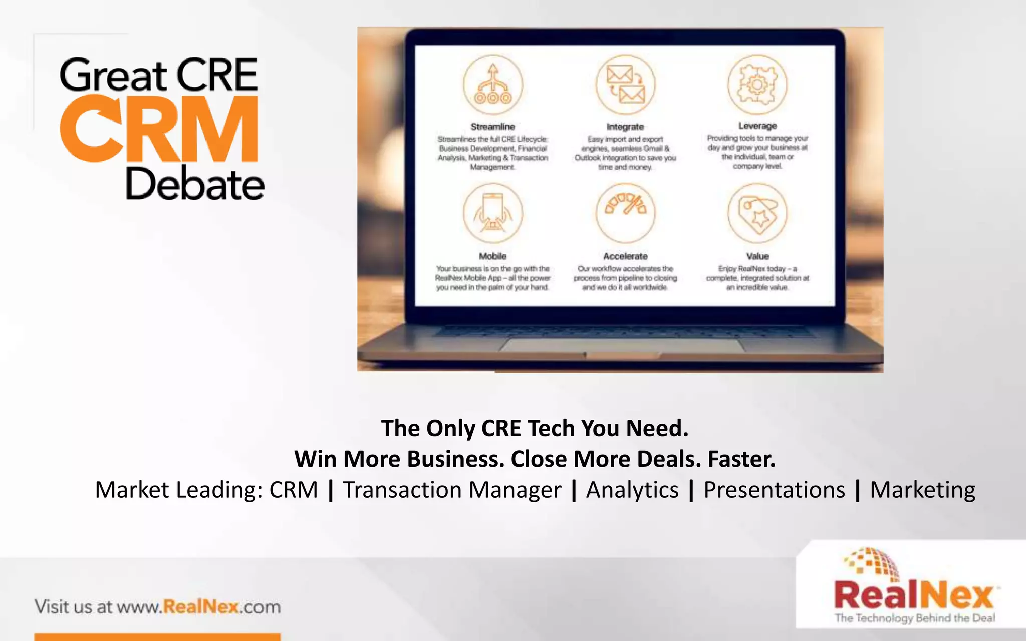 The Great #CRE #CRM Debate | PPTX
