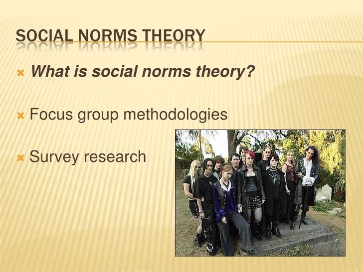 Social norms theory