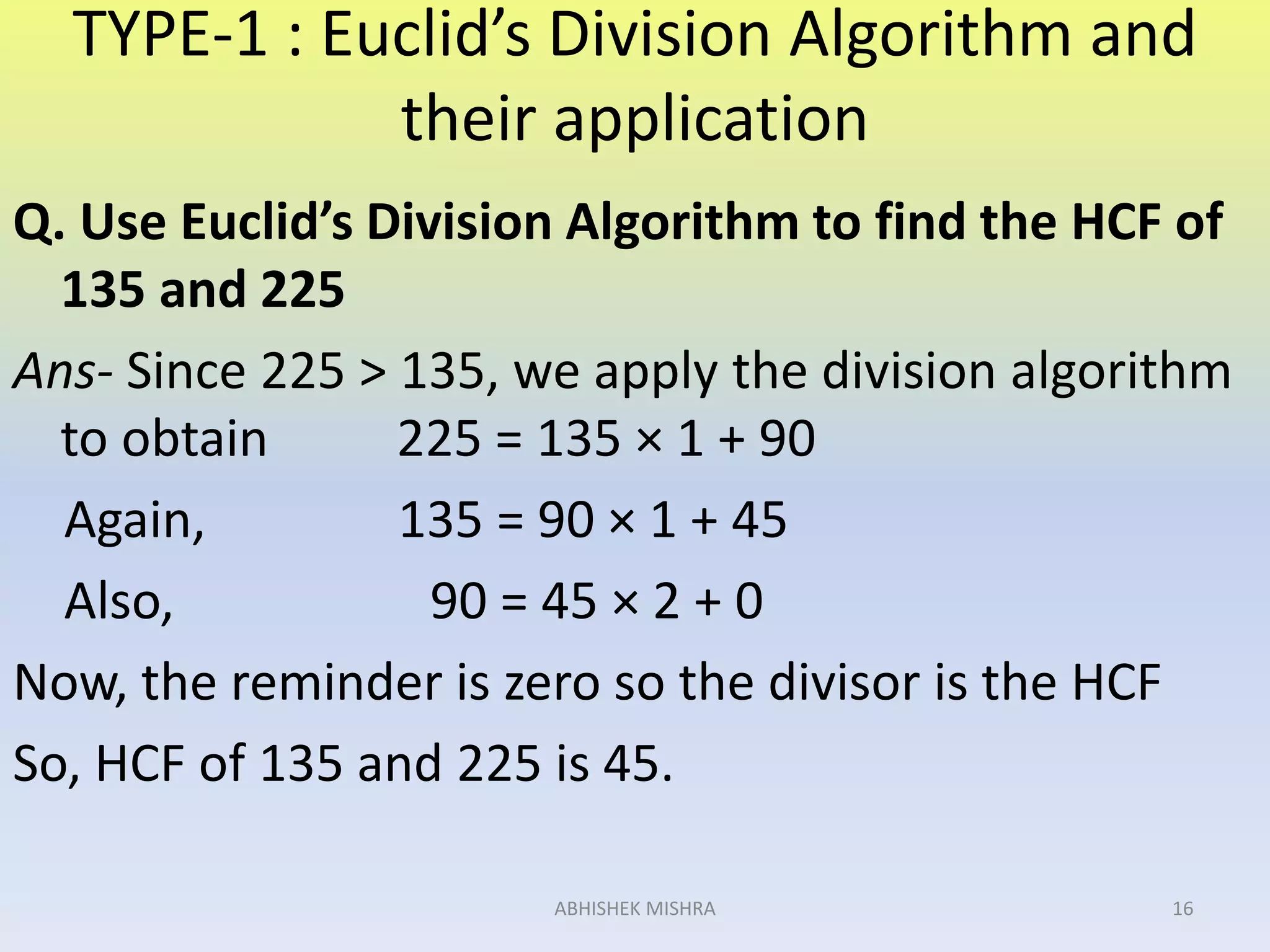 Real number Class 10th | PPTX