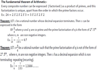 Real number by G R Ahmed of KVK | PPT | Free Download