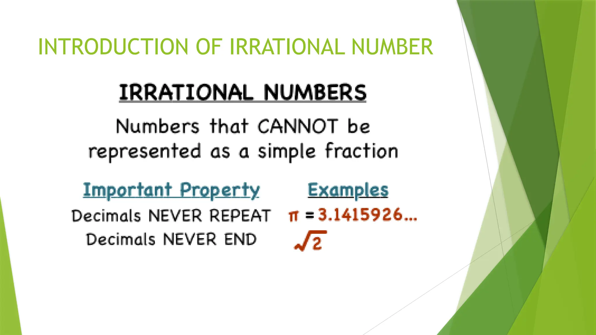 real number part2 mathematics class 10.PPTX