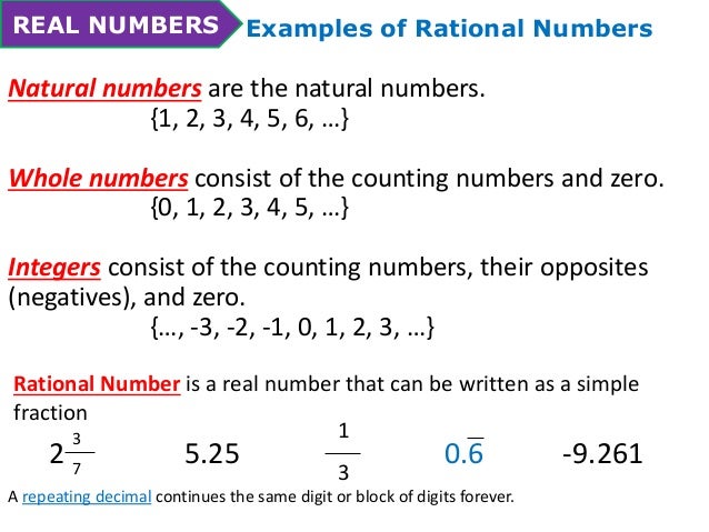 Realnumbers