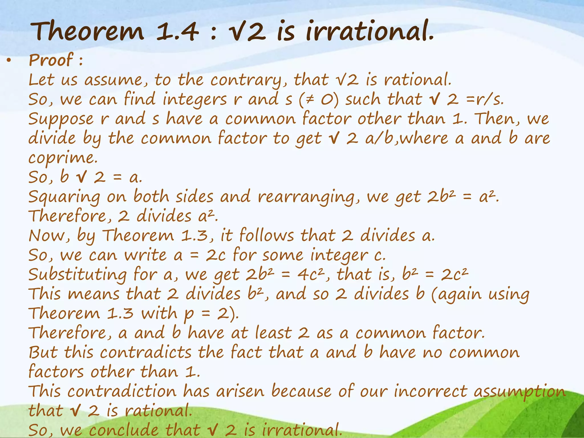 Real Numbers | Ppt