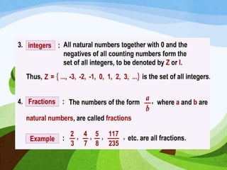 Real Numbers | Ppt