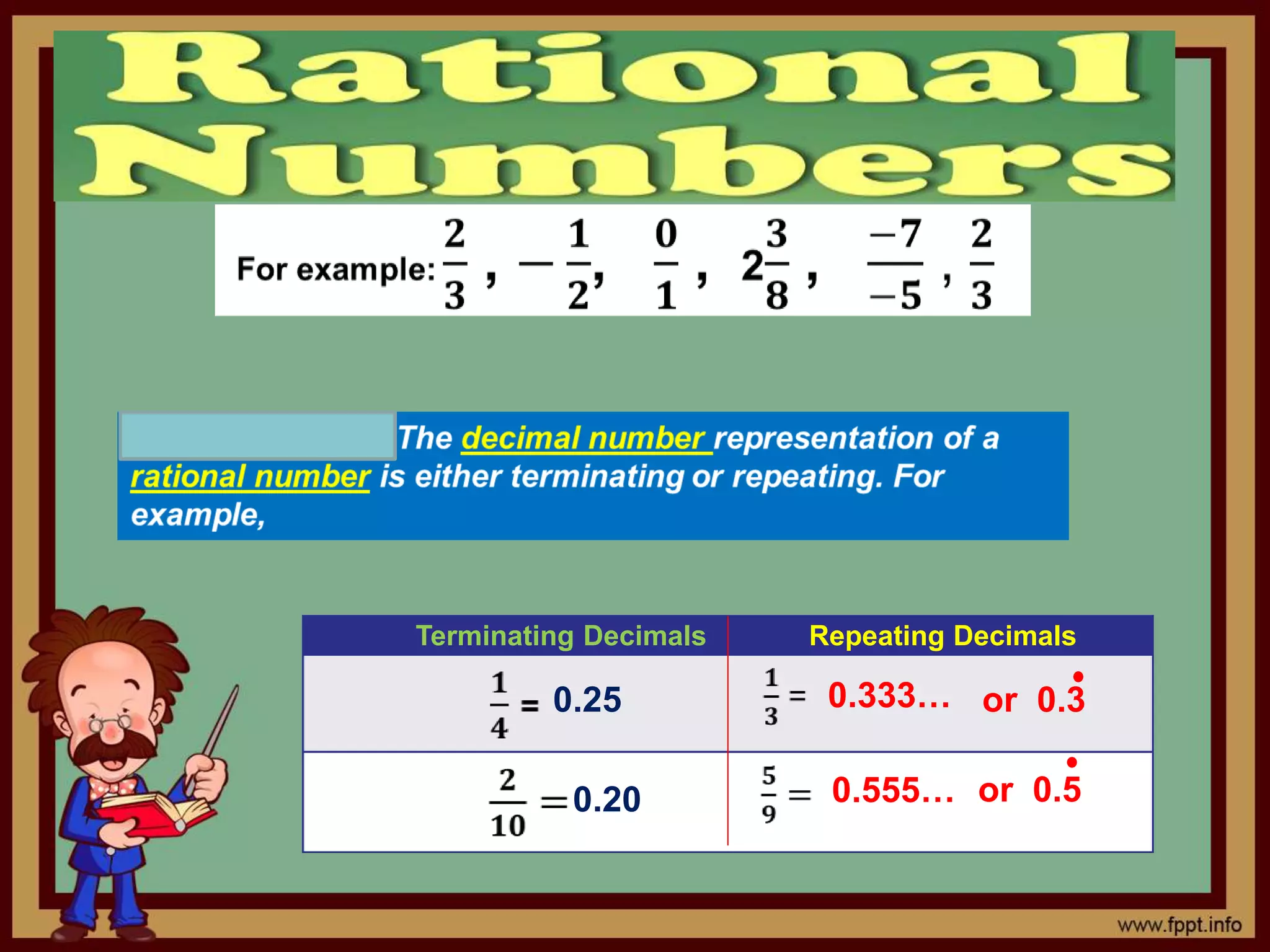 Real numbers | PPT