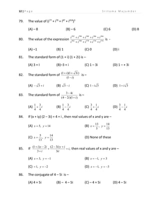 CBSE - Grade 10 - Mathematics - Real Numbers - Multiple Choice ...