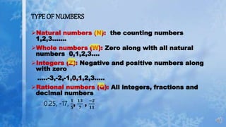 Number system class IX | PPT