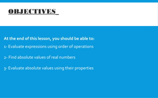 Real numbers and their properties | PPT
