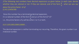 Real numbers ppt by jk | PPT