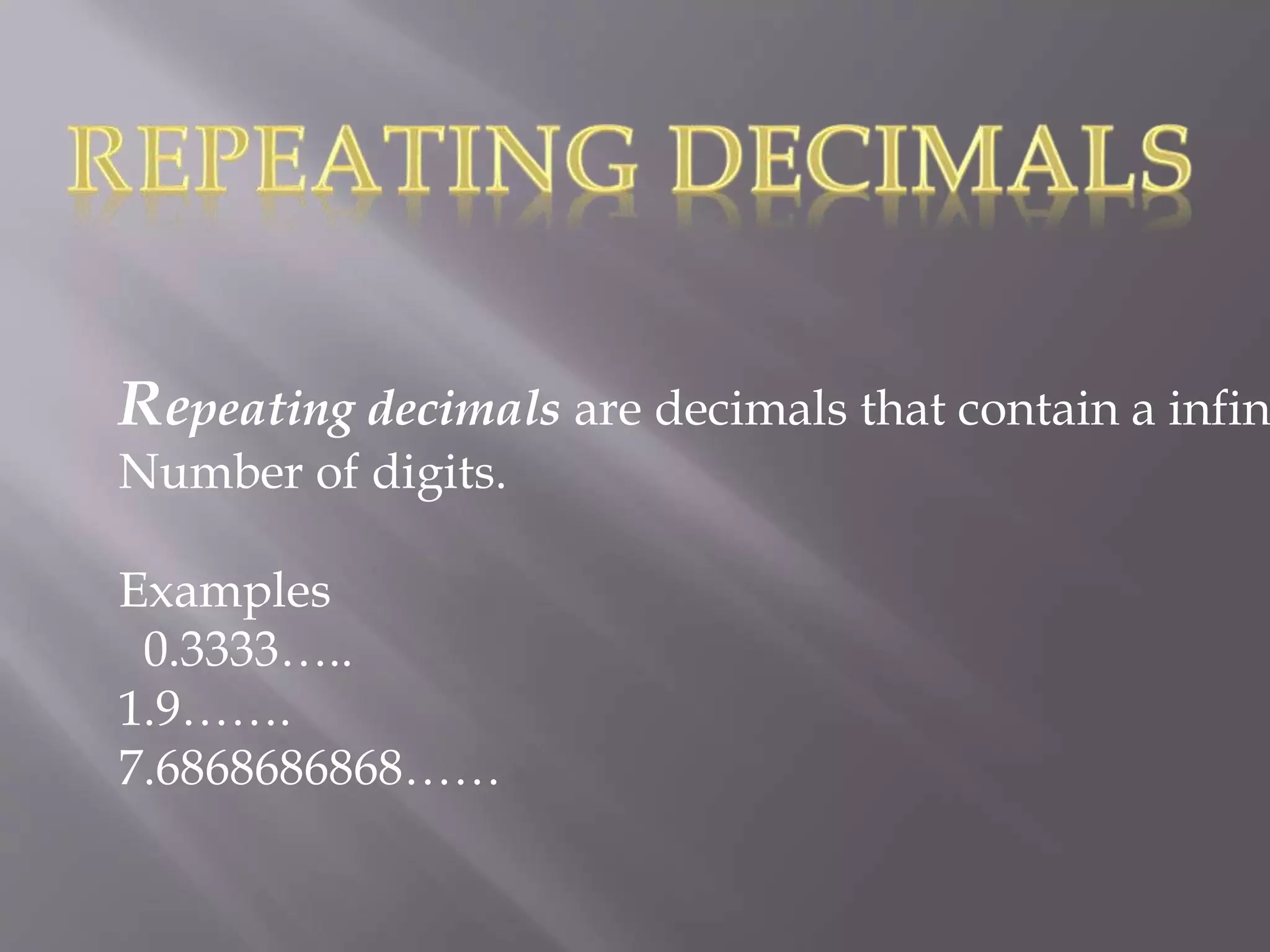Real Numbers Ppt | Ppt