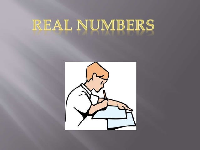 Real Numbers Ppt | Ppt