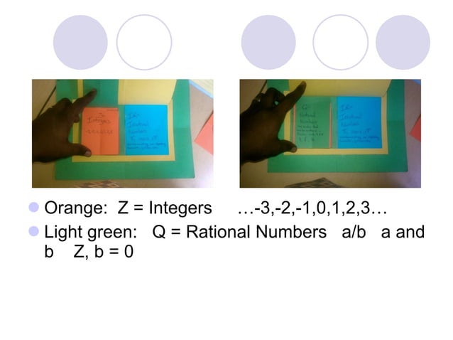 Real number system foldable | PPT