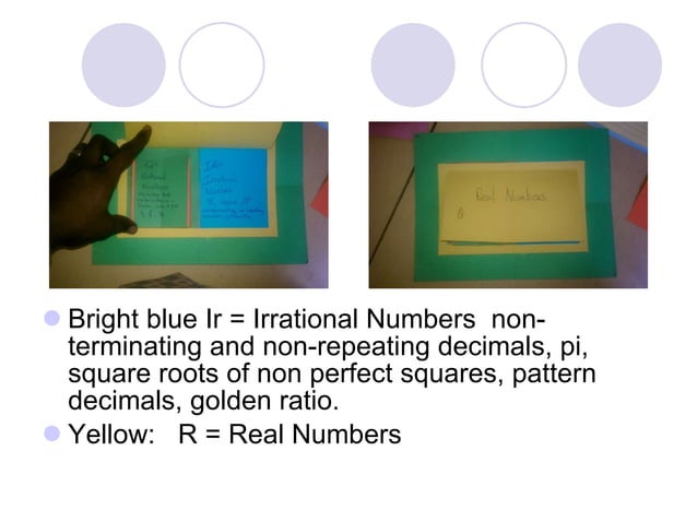 Real number system foldable | PPT