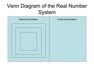 Realnumbersystemnotes | Ppt