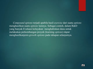Real option | PPTX