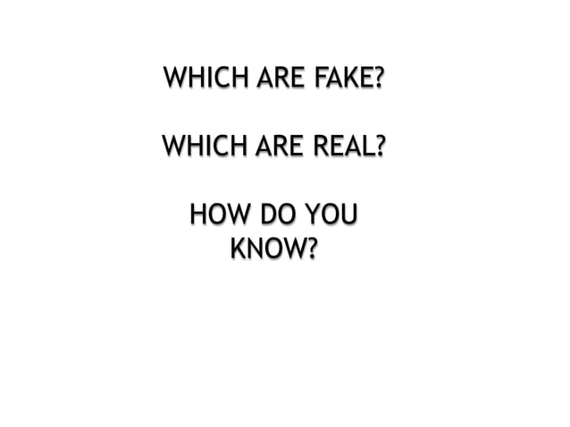 Viral Photos: Real or Fake? Powerpoint Presentation | PPT