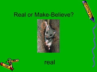 Real or Make-believe | PPT