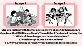 Real or make believe fact or non fact images | PDF