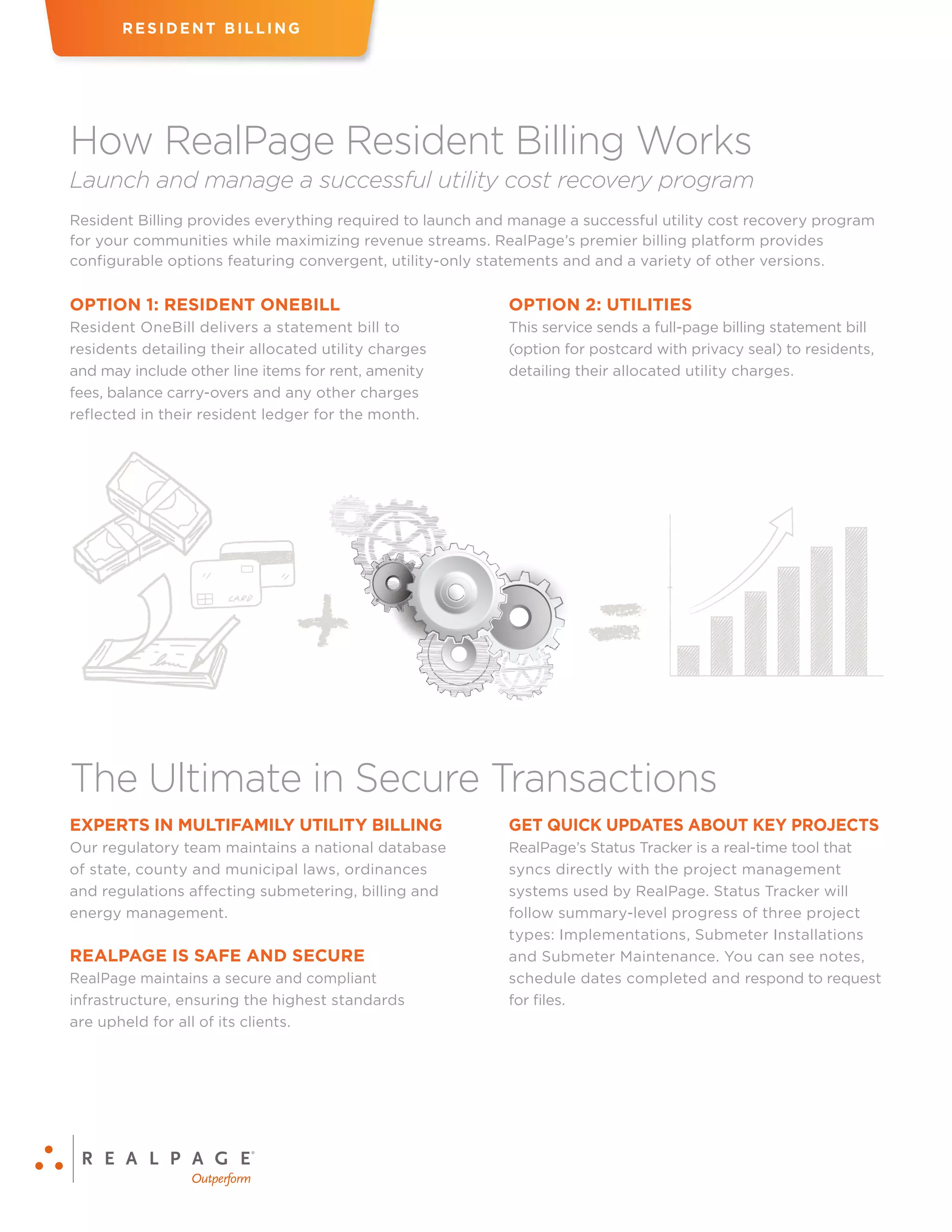 Real page utility billing expense management | PDF