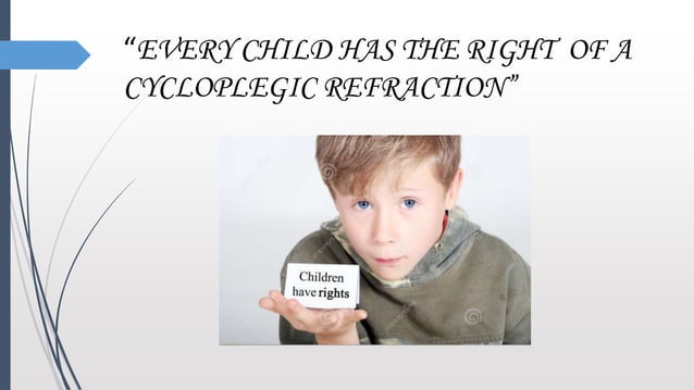 Real pediatric refraction and spectacle power prescription in ...