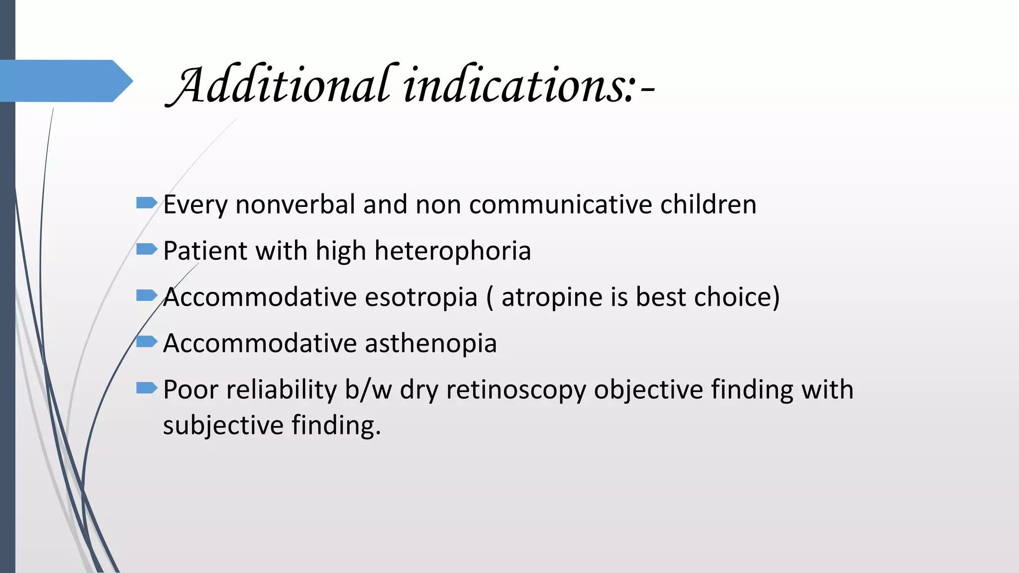 Real pediatric refraction and spectacle power prescription | PPTX