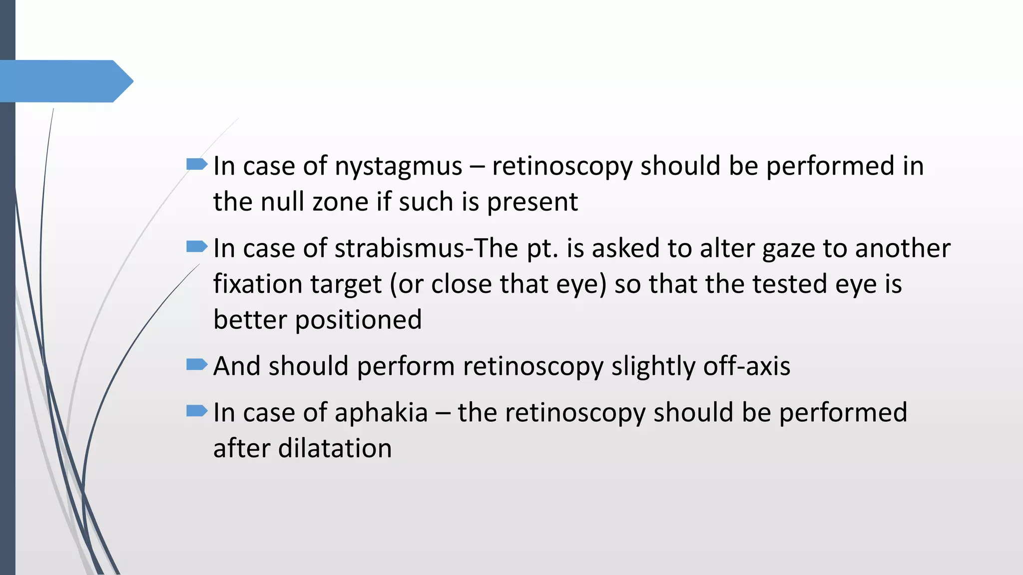 Real pediatric refraction and spectacle power prescription | PPTX