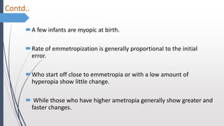 Real pediatric refraction and spectacle power prescription | PPTX