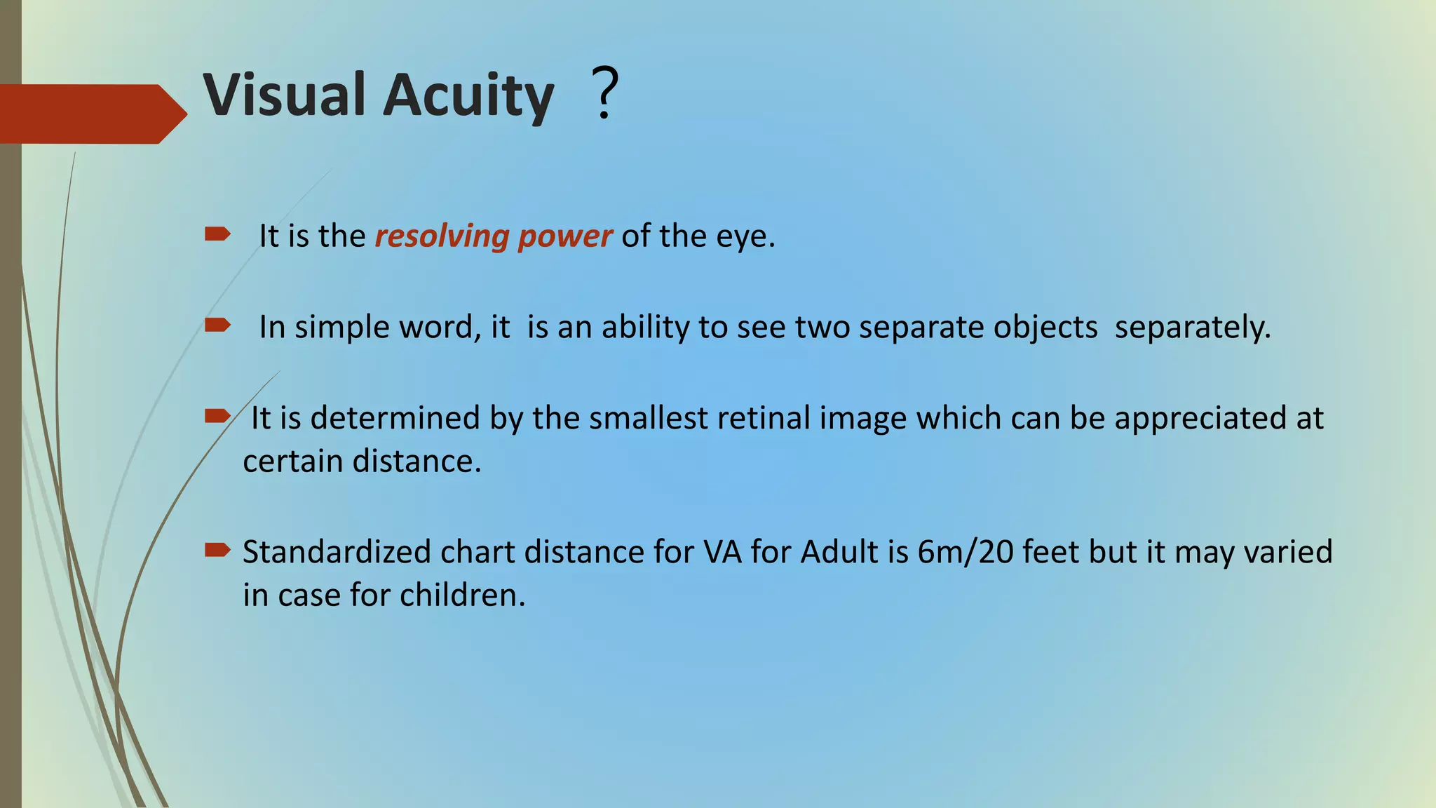 Real pediatric visual acuity assessment | PPTX