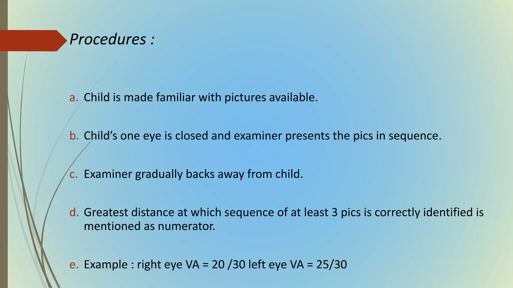 Real pediatric visual acuity assessment | PPTX