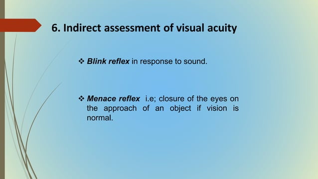 Real pediatric visual acuity assessment | PPTX