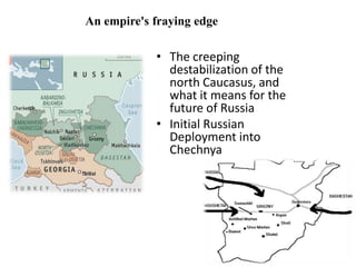 Chechnya : Hisotry and Struggle to Get Freedom | PPTX