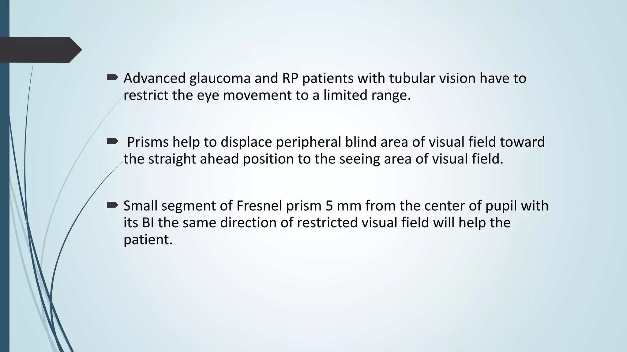 Real prism use in ophthalmology | PPTX