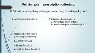 Real prism use in ophthalmology | PPTX