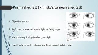 Real prism use in ophthalmology | PPTX