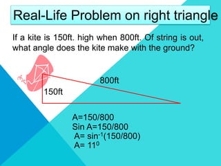 Right Triangle Real Life
