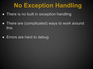 Real programmers use programming languages (Not shell scripts) | PPT
