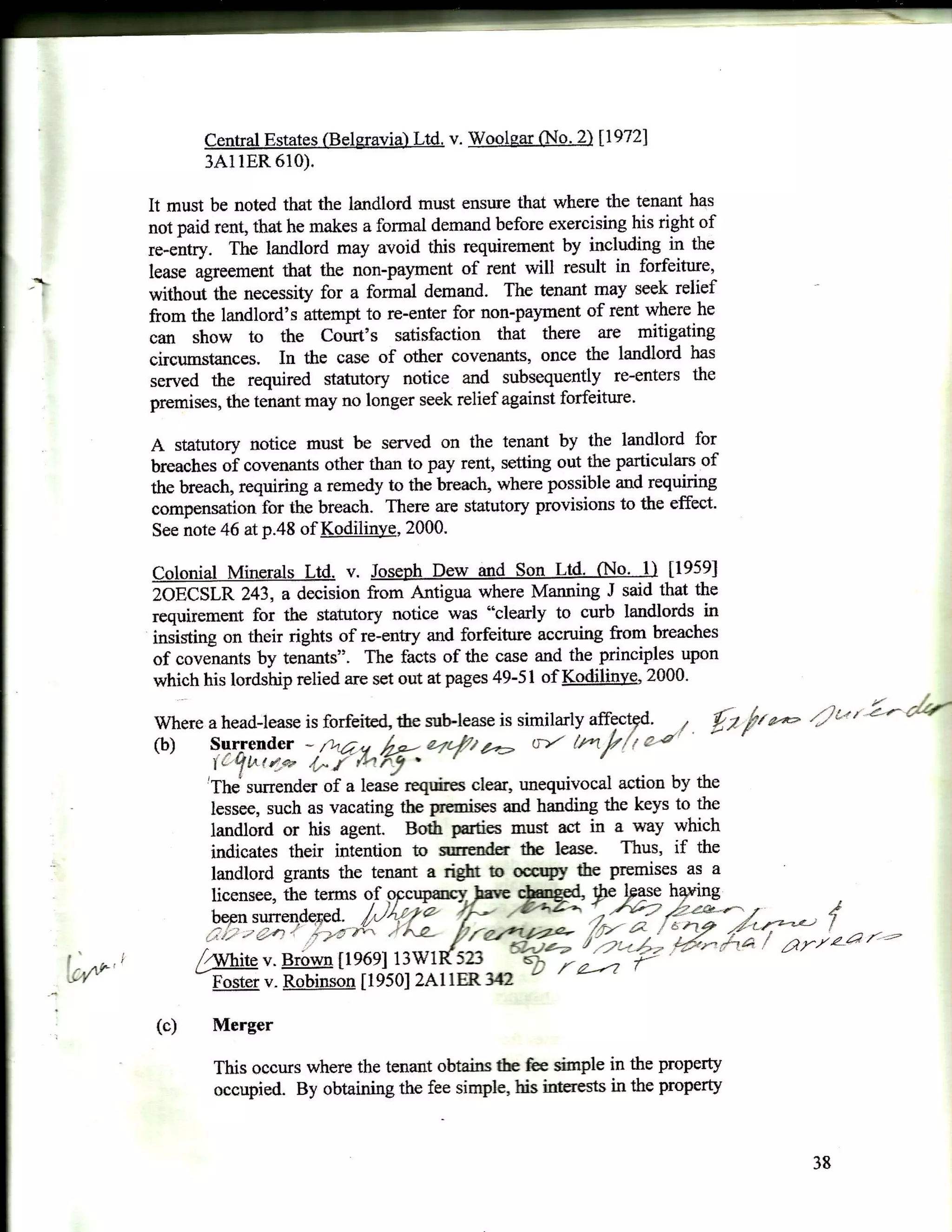 Real property notes | PDF