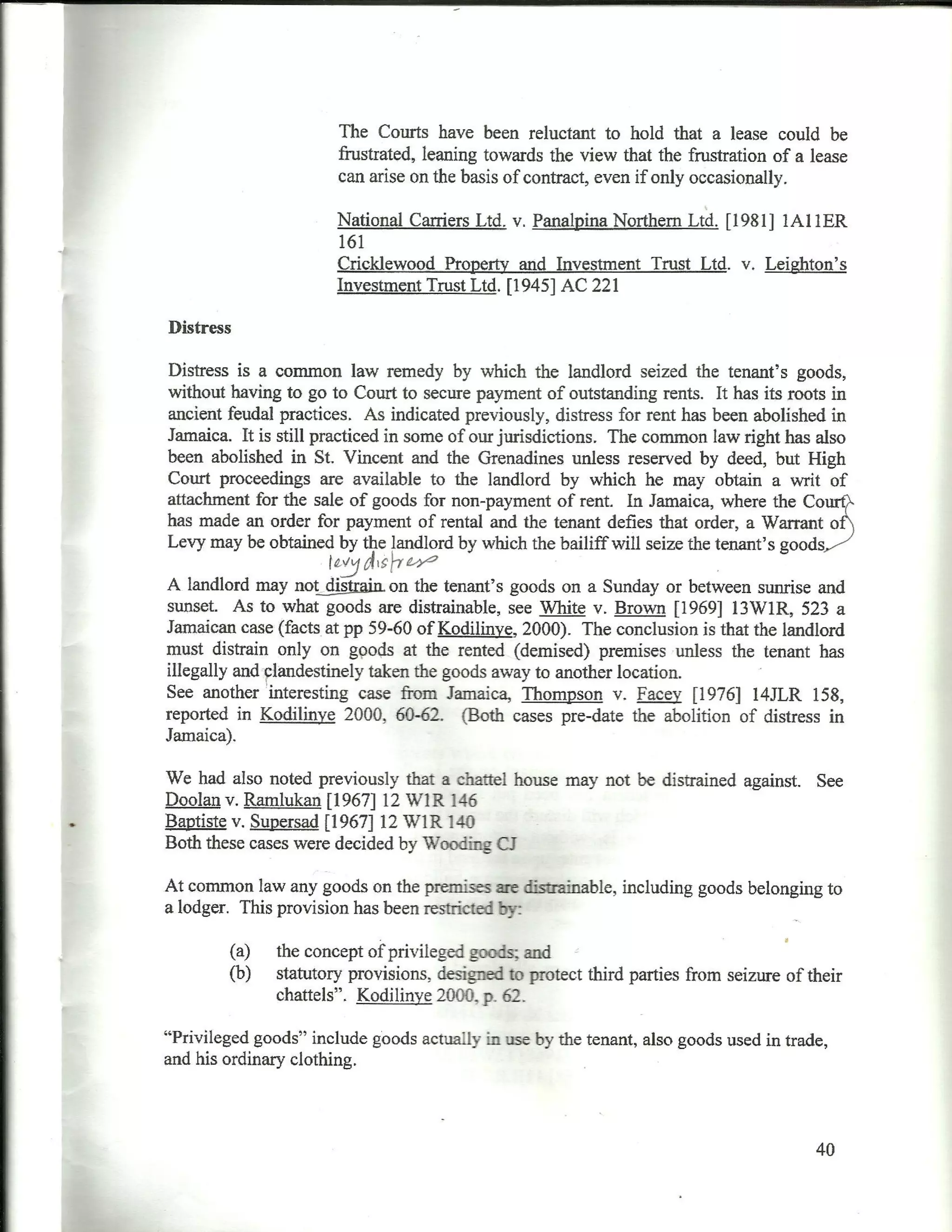 Real property notes | PDF