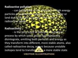 Real radiation pollution | PPTX