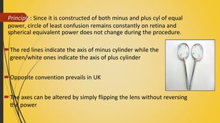 Real subjective refraction in astigmatism | PPTX
