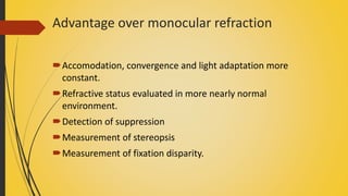 Real subjective refraction in astigmatism | PPTX