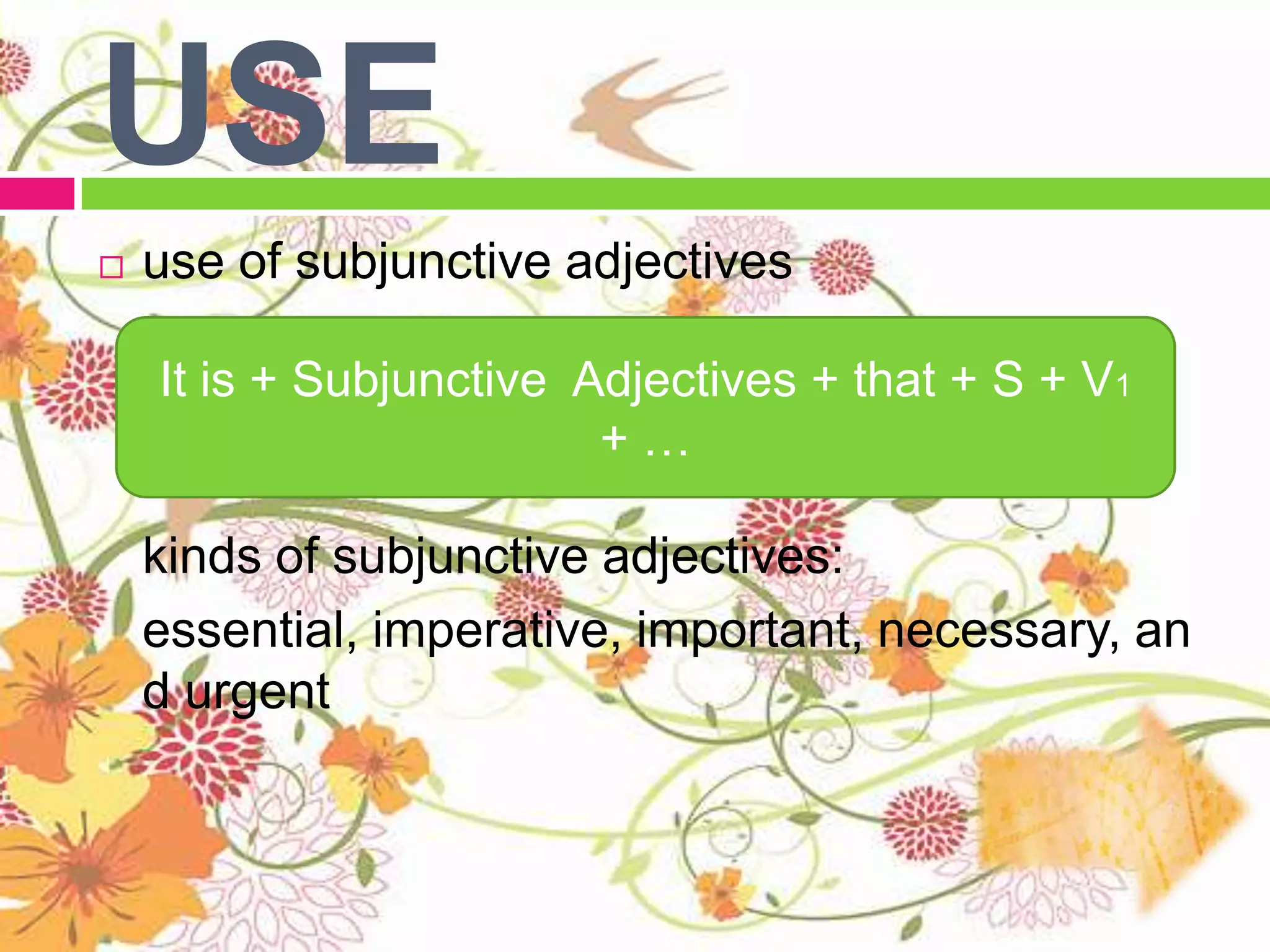 Real Subjunctive | PPT