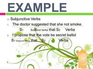 Real Subjunctive | PPTX