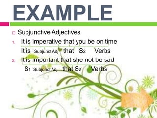 Real Subjunctive | PPTX