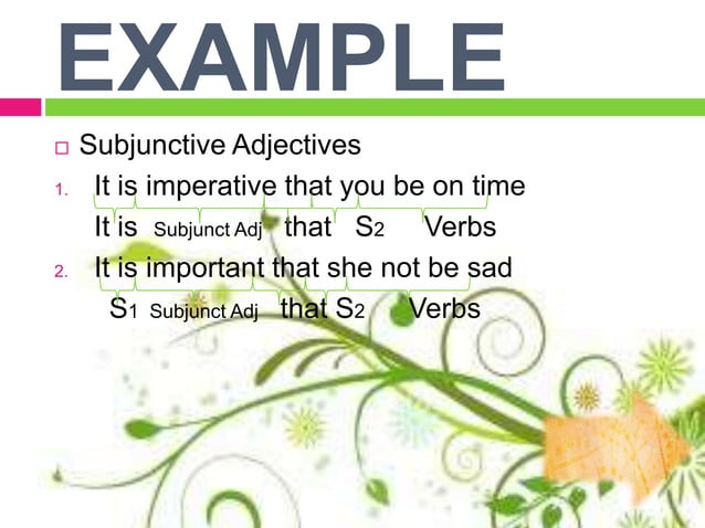 Real Subjunctive | PPTX