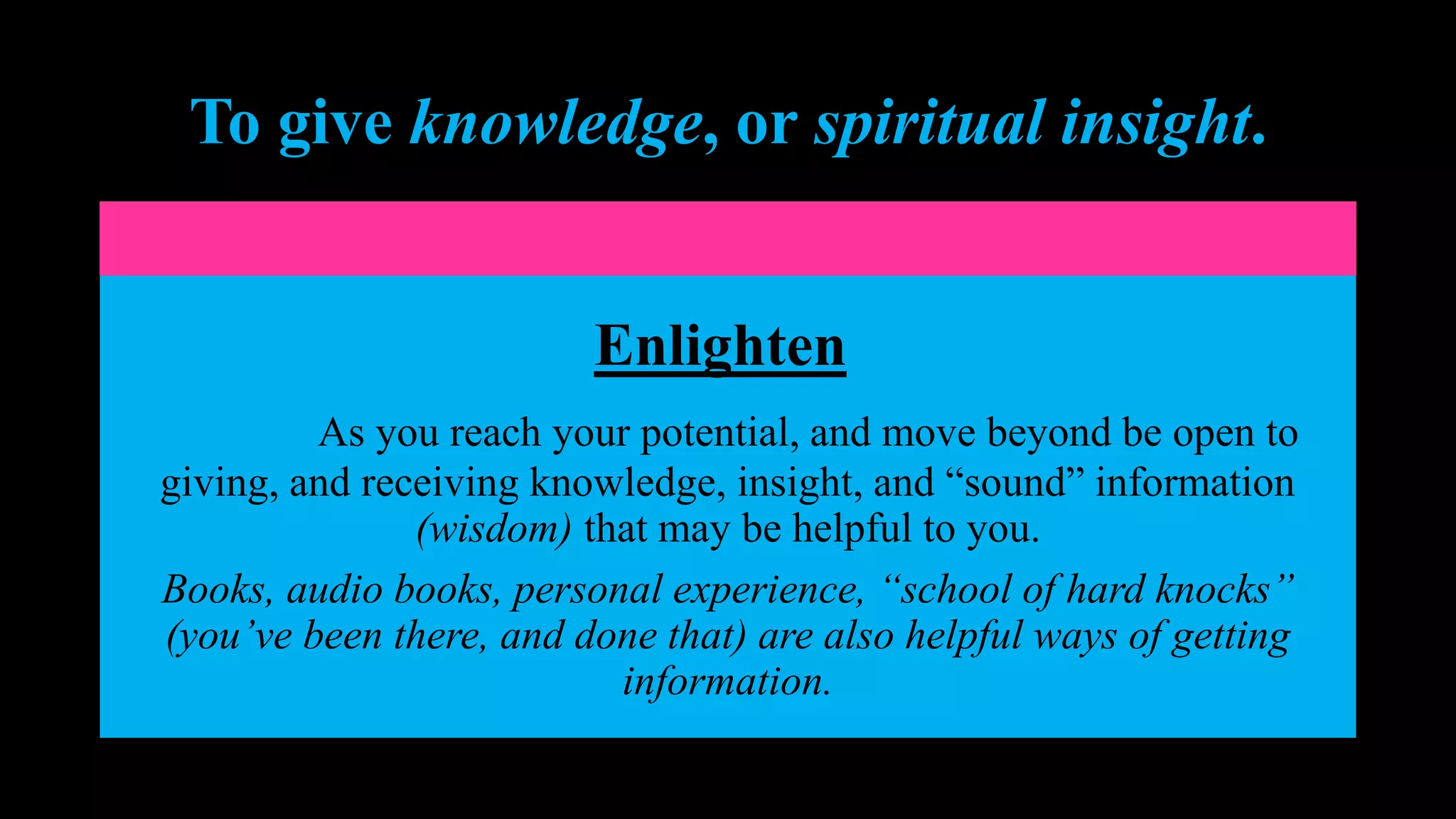 Real talk reaching your potential | PPTX